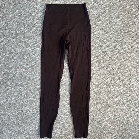 lululemon athletica | Pants & Jumpsuits | Lululemon Align Dark Brown ...
